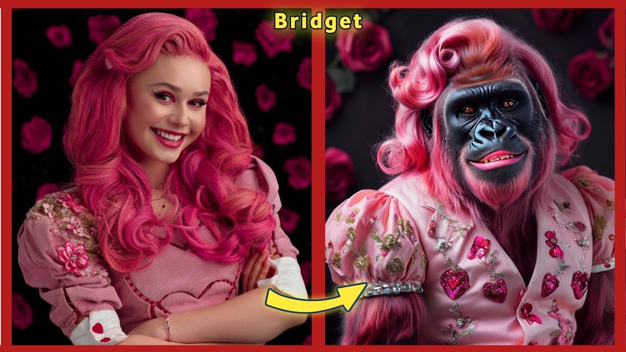 DESCENDANTS THE RISE OF RED CHARACTER AS GORILLA | Princess Red | NEW ...