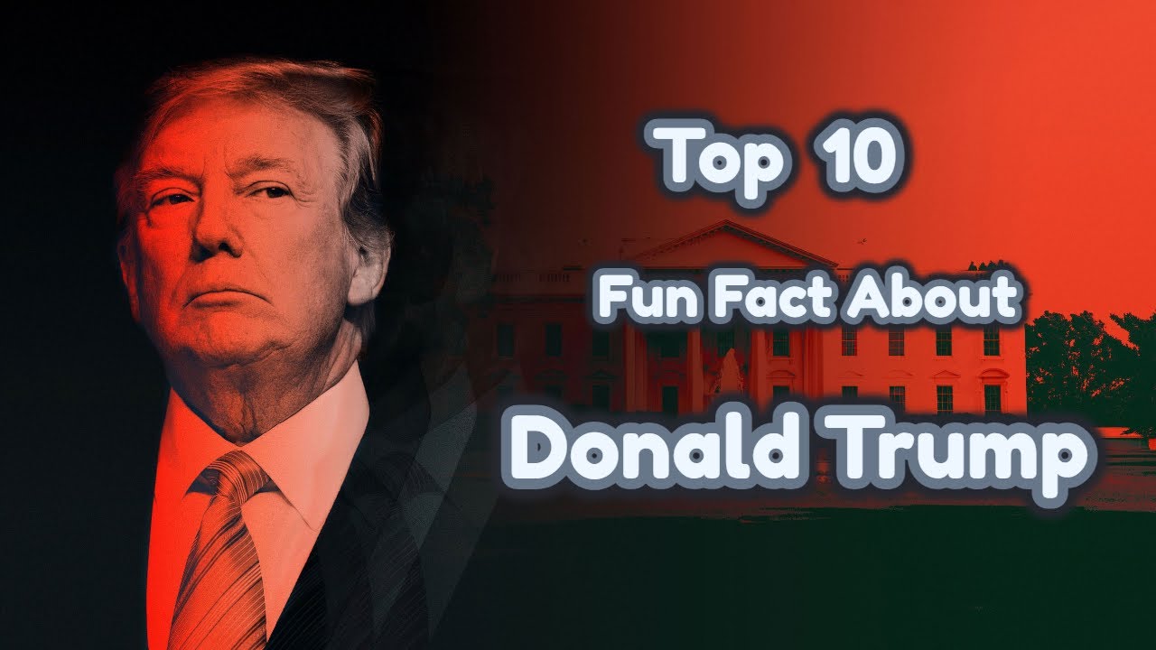 Top 10 Fun Facts About Donald Trump | Celebrities | Sky world - YouTube
