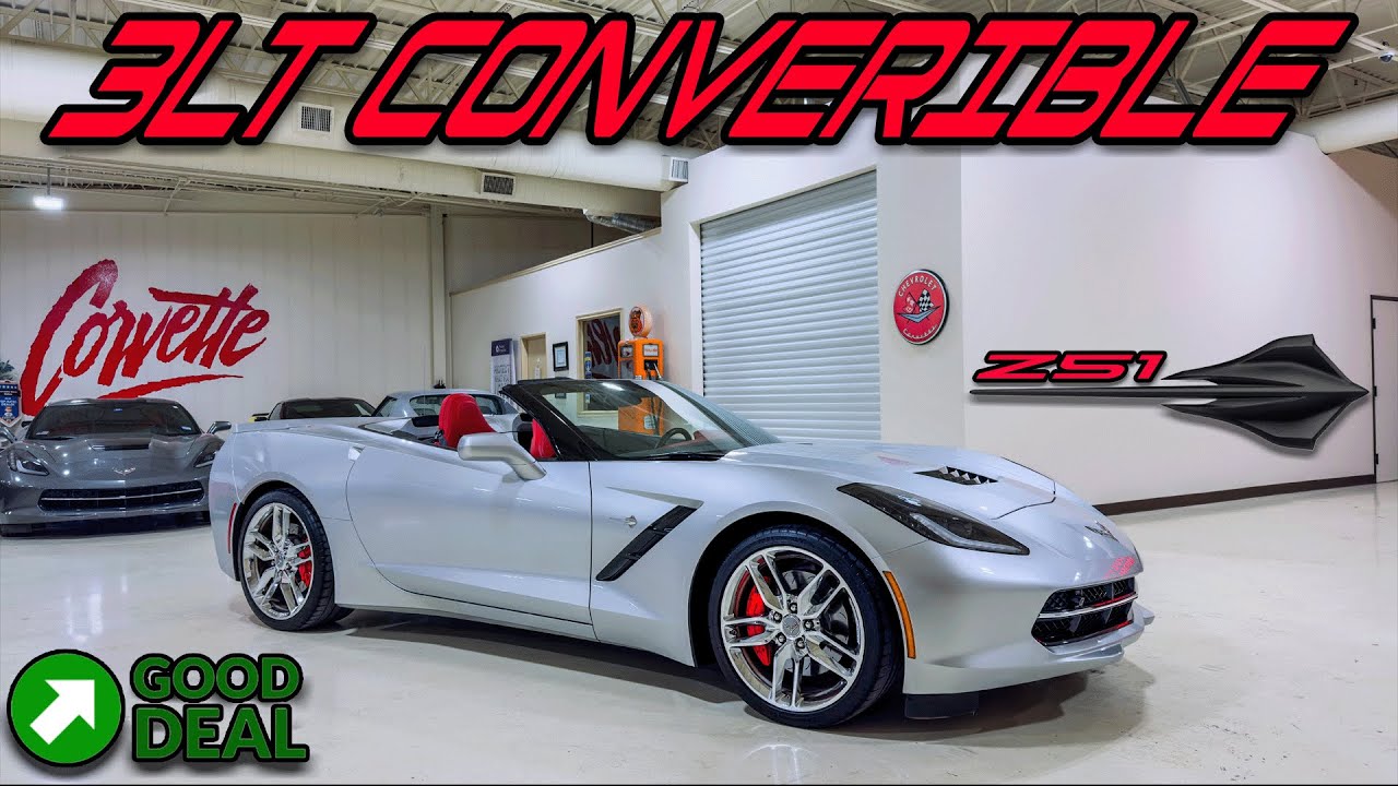 2016 Blade Silver Z51 C7 Stingray at Corvette World! - YouTube