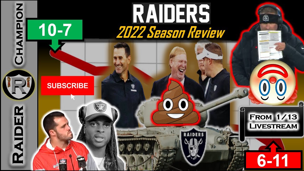 How Did The New Regime Do? | Raiders' 2022 Season Review - YouTube