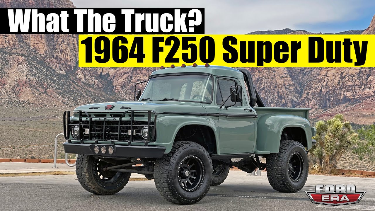 1964 F250 4x4 Ex Forest Service Fire Truck | What The Truck? | Ford Era ...