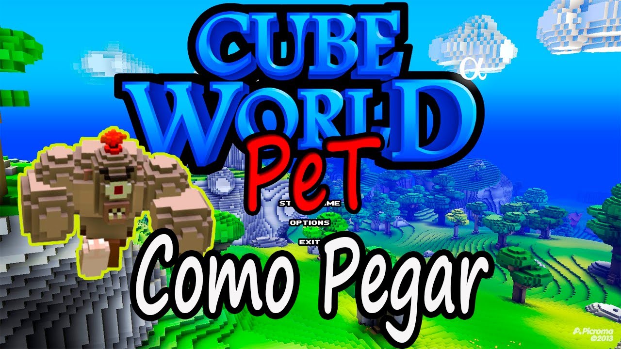 Cube World - Como Pegar PETS! - YouTube