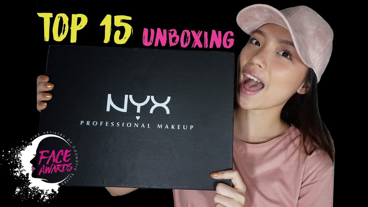 NYX FACE AWARDS INDONESIA TOP 15 UNBOXING | ANGELICCA MARTHIN - YouTube