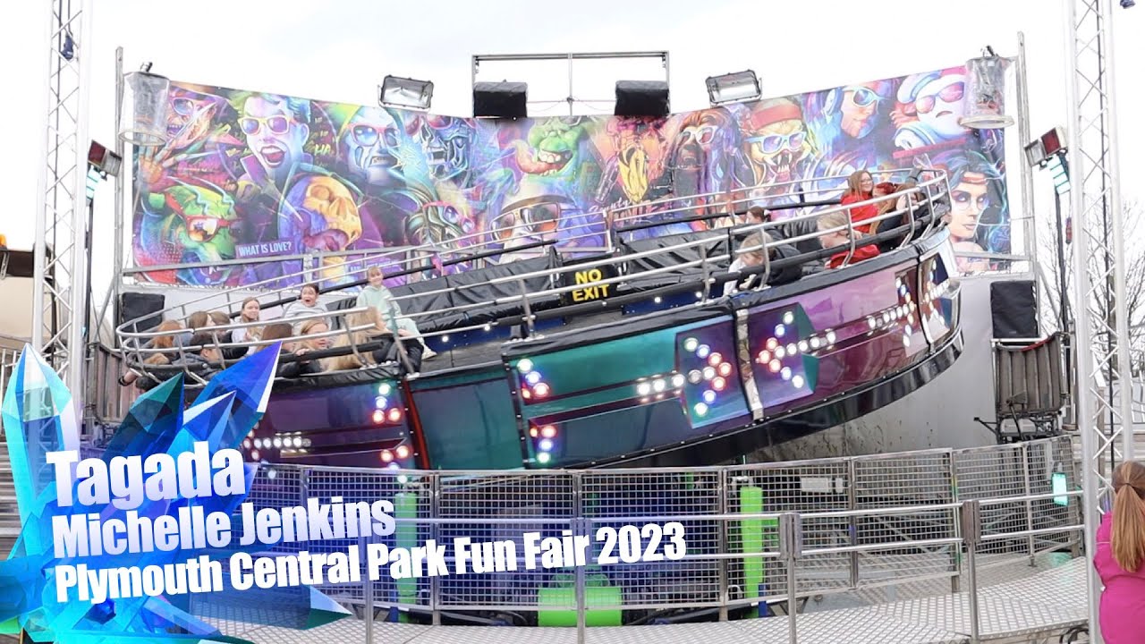 Tagada - Michelle Jenkins @ Plymouth Central Park Fun Fair 2023 - YouTube