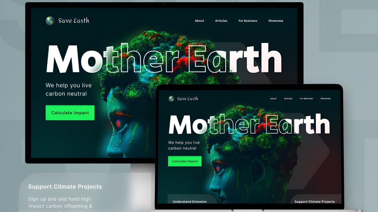 Website UI Design Tutorial | Master UI Design Via Figma - YouTube