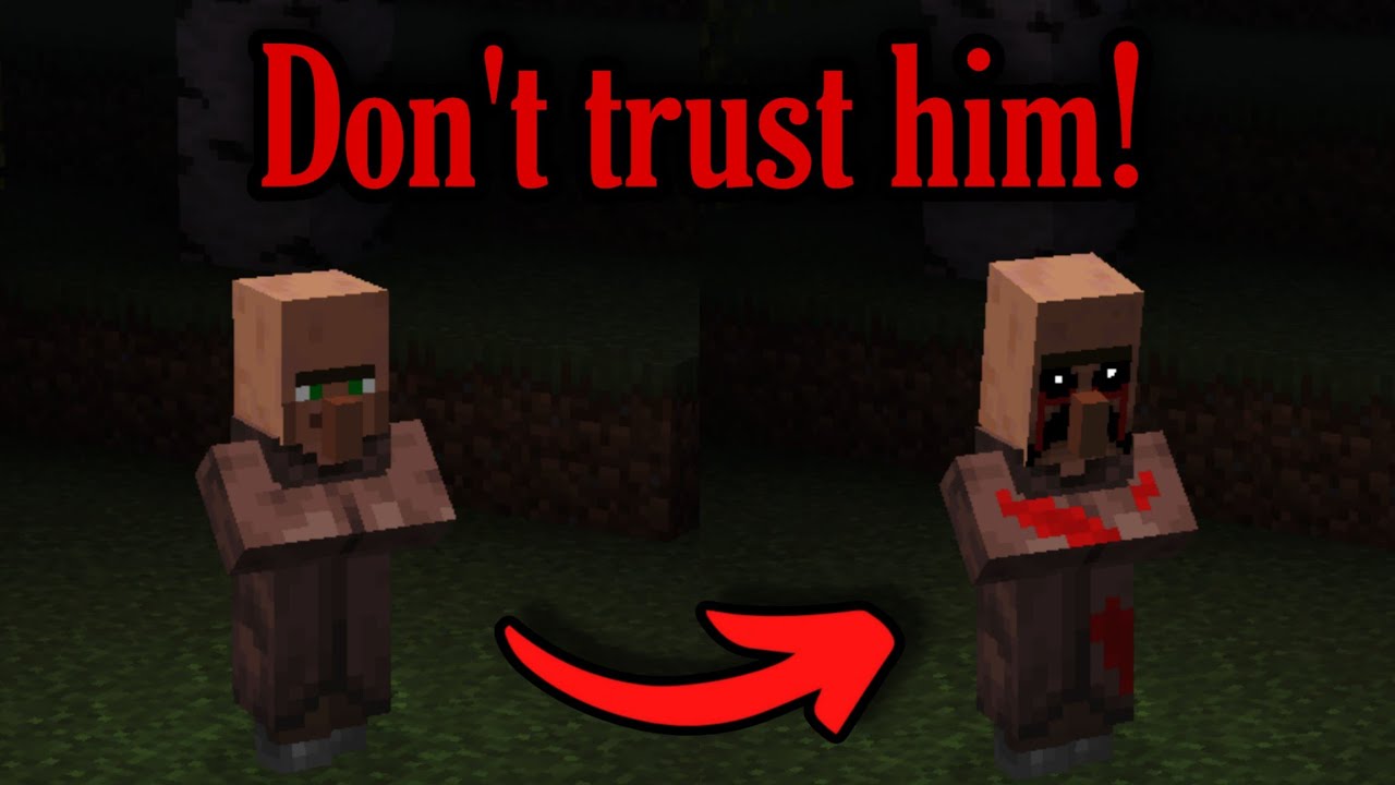 If you hear a villager crying, Hide from him! (Minecraft Creepypasta ...