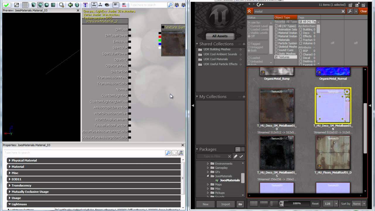 UDK Tutorial 16: Emissive and Specular - YouTube