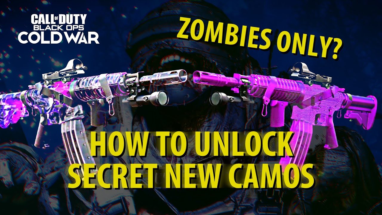 How To Unlock the Secret Zombies Camo... | Black Ops Cold War Zombies ...