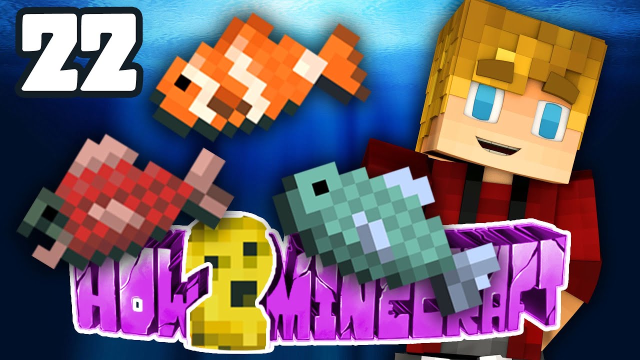 Minecraft: How 2 Minecraft! (Season Two) "Auto Fish Farm!" Episode 22 ...