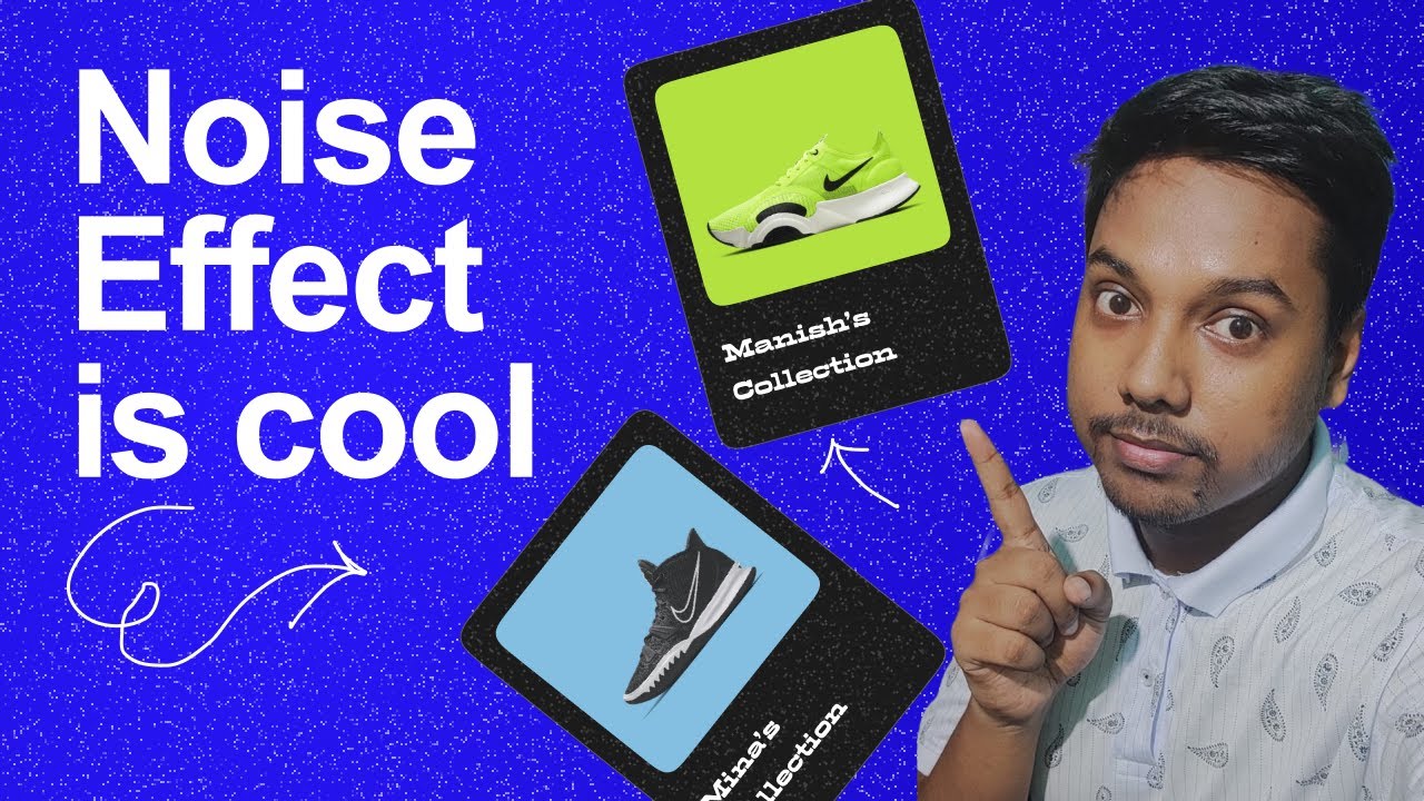 UI card design using NOISE effect - Unscripted | Interaction & Prototype | Figma - YouTube