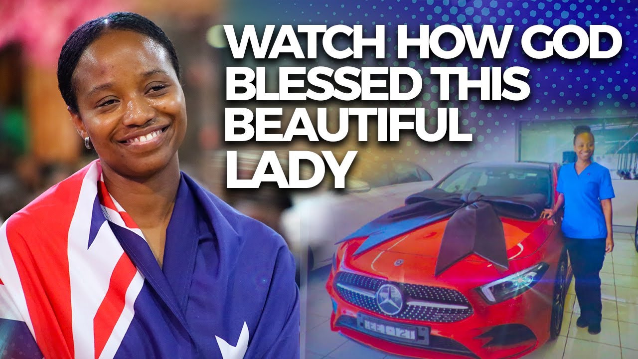 WATCH HOW GOD BLESSED THIS BEAUTIFUL LADY. - YouTube