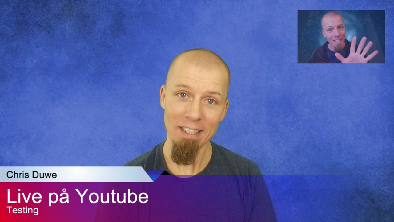 Chris Duwe live på youtube - YouTube
