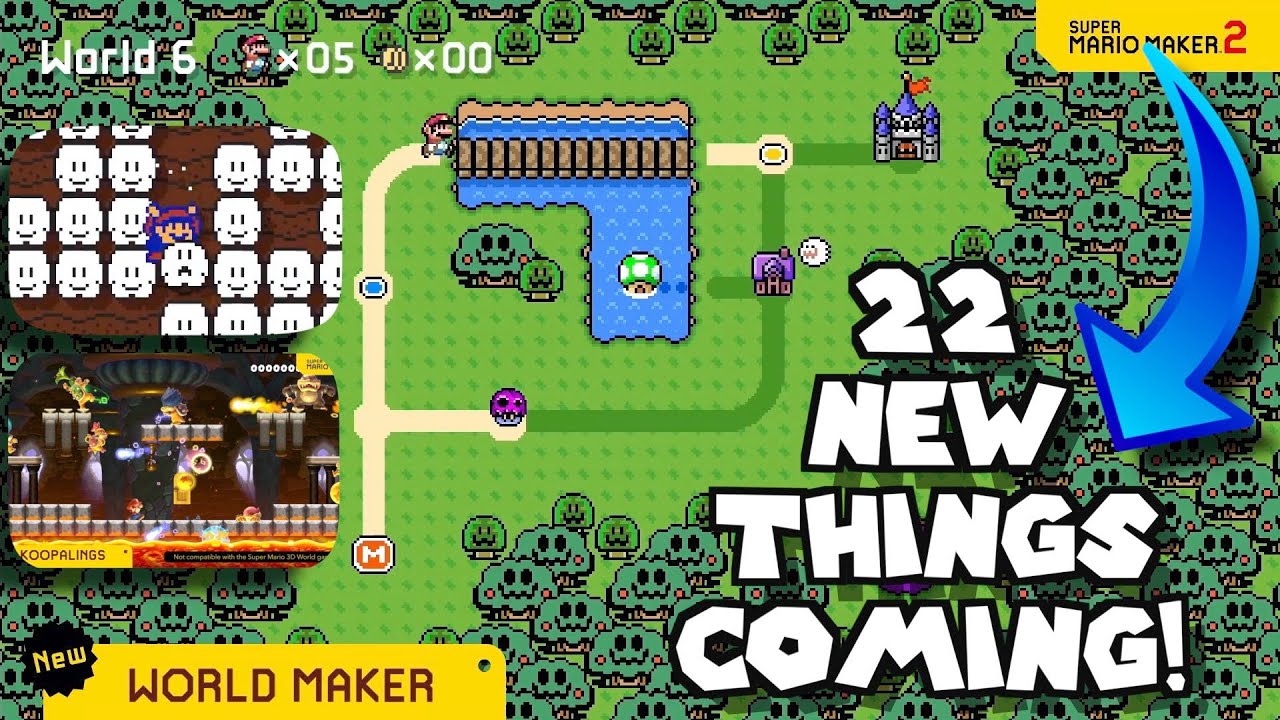 Mario Maker 2 Update- 22 New Things Coming You Might Have Missed ...
