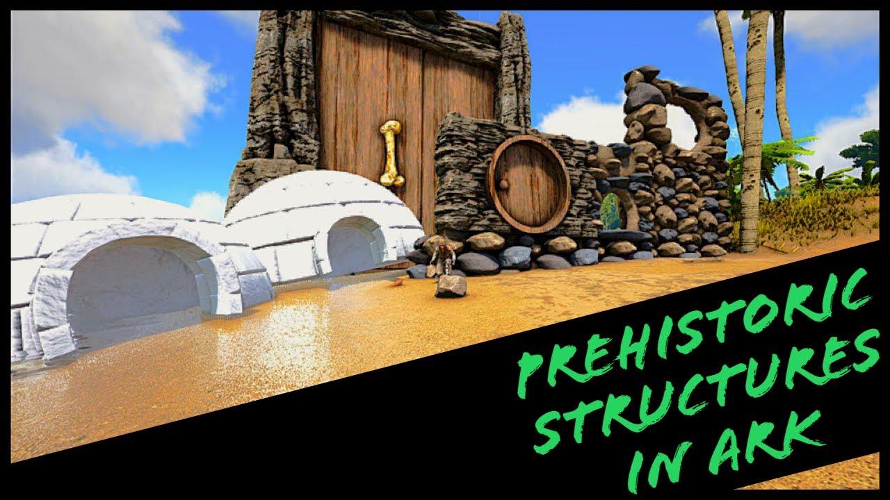 PREHISTORIC STRUCTURES IN ARK - YouTube