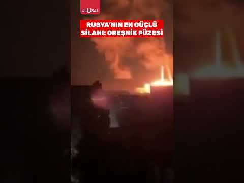 Rusya'nın en güçlü silahlarından Oreşnik füzesi nedir? #shorts #rusya #keşfet