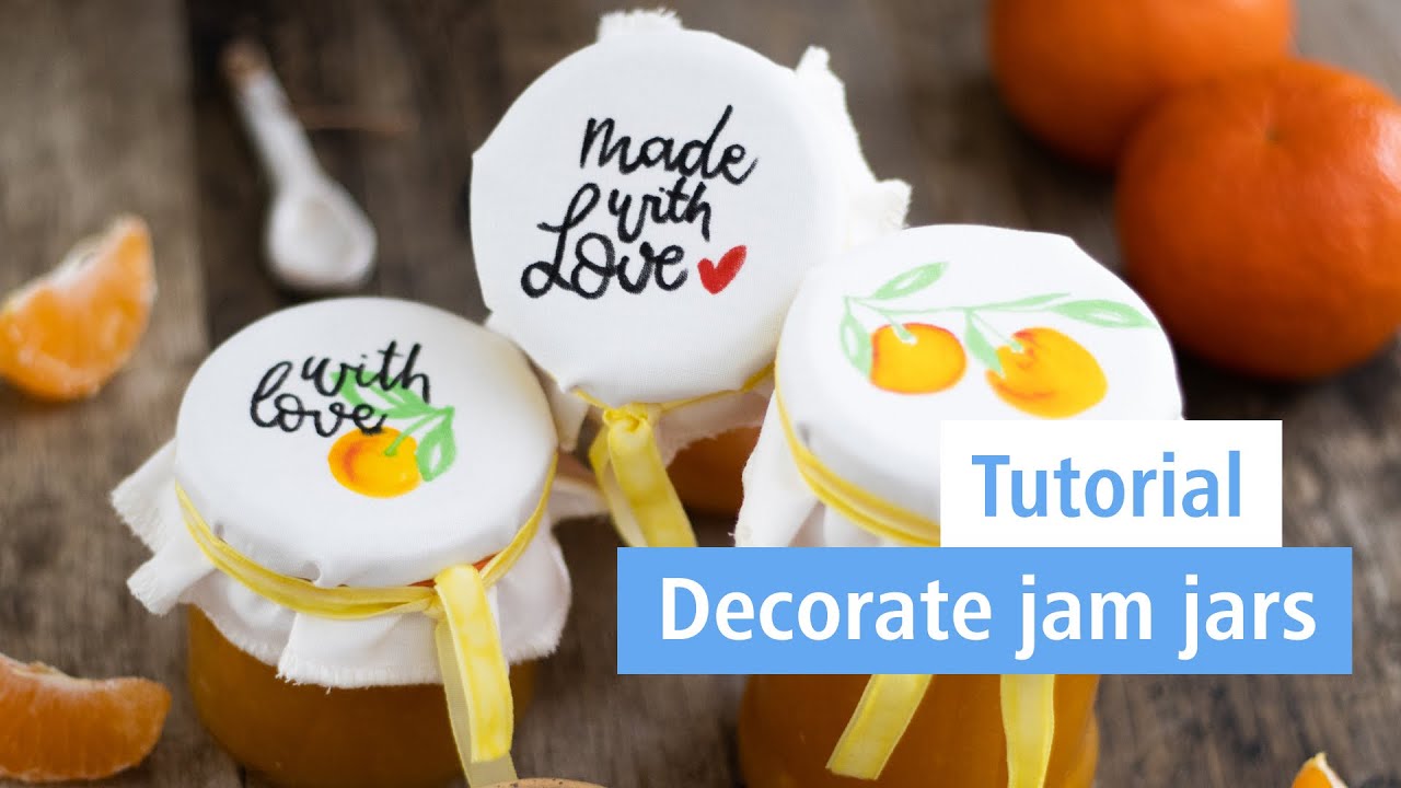 Jam jars DIY Tutorial | STAEDTLER - YouTube