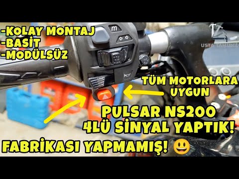 Pulsar NS200 4’lü Sinyal Yaptık!
