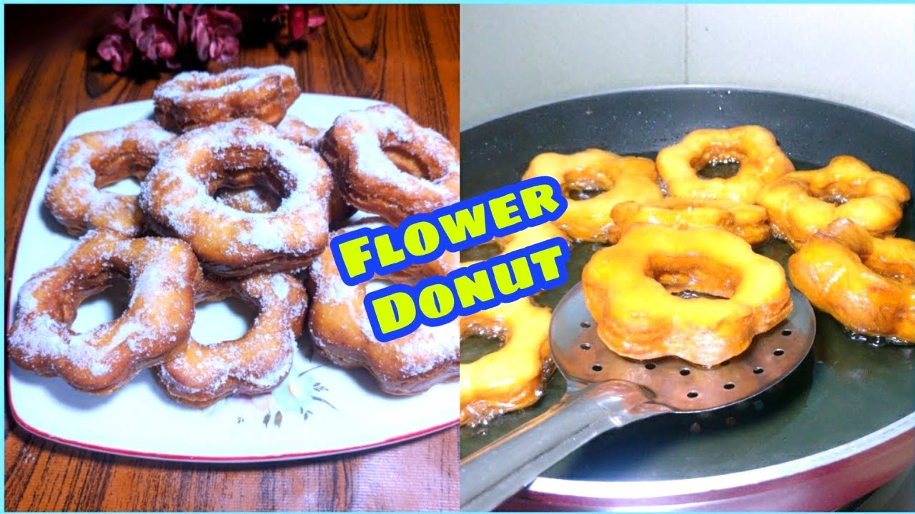 Flower_Donut/Donut recipe/ফুল_ডোনাট/ডোনাটের রেসিপি।। - YouTube