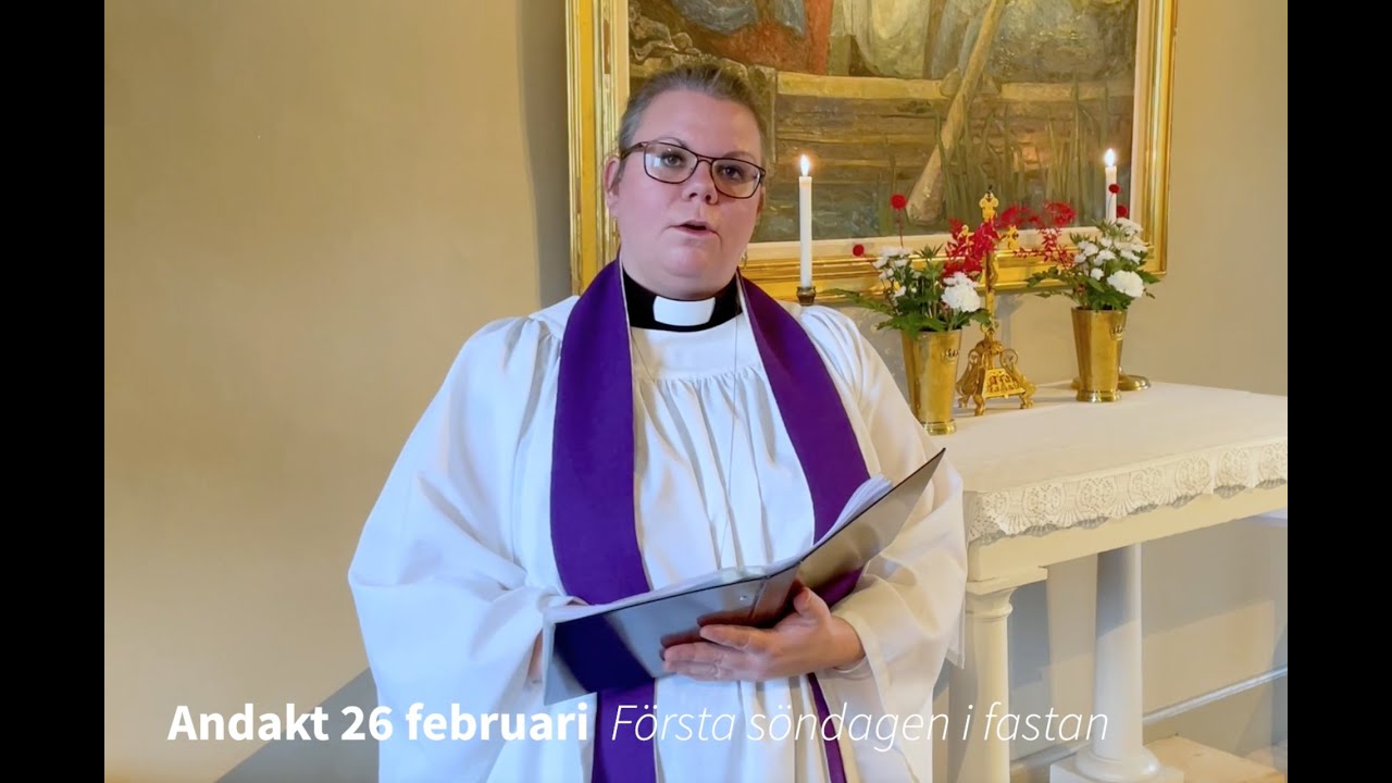 Andakt 26 feb - YouTube