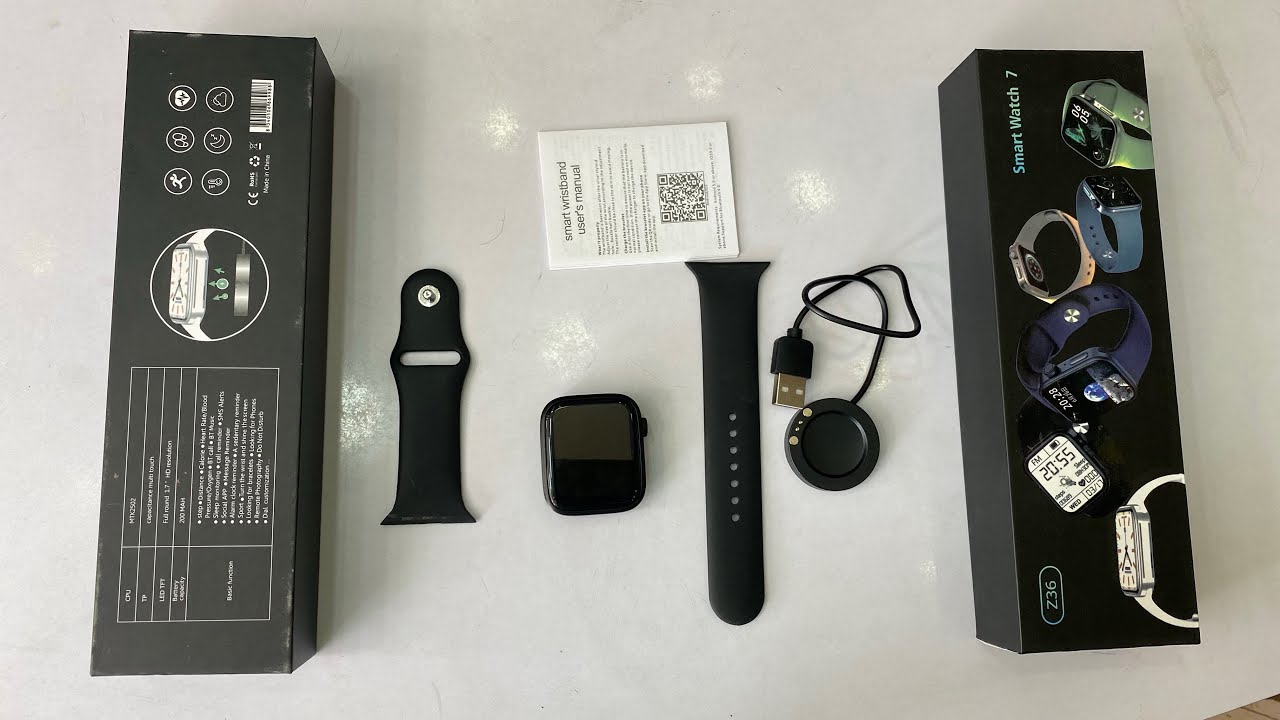 Z36 Smart Watch 7 | Unboxing Video - YouTube