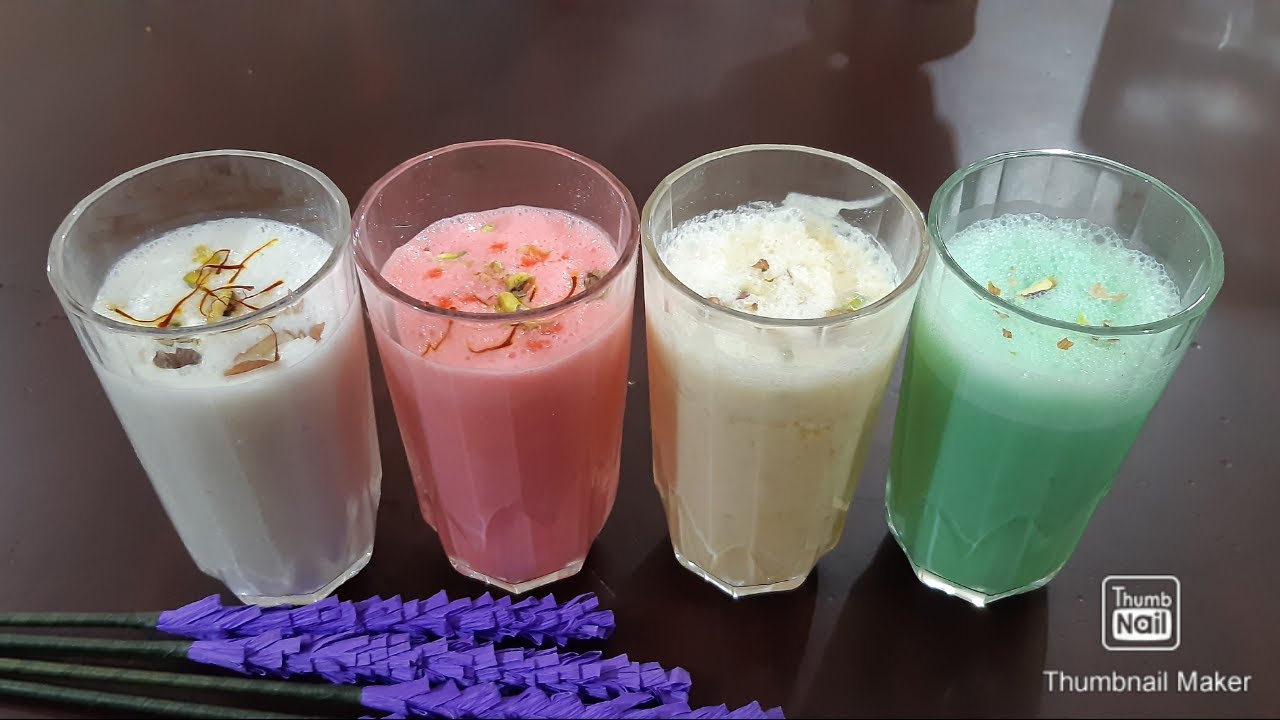 How to make Lassi - Malayalam (Punjabi Lassi, Rose Lassi, Pistachio ...