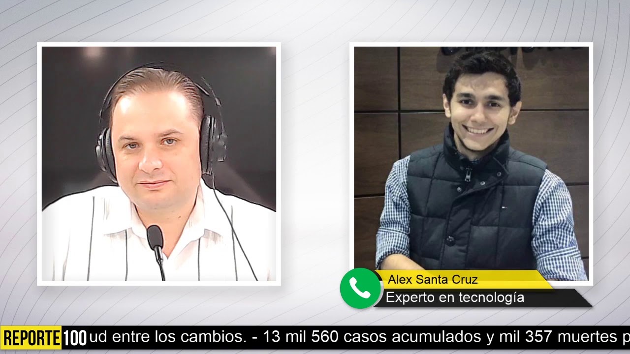¡Jueves de Tecnología con Alex Santa Cruz! | REPORTE 100 - YouTube