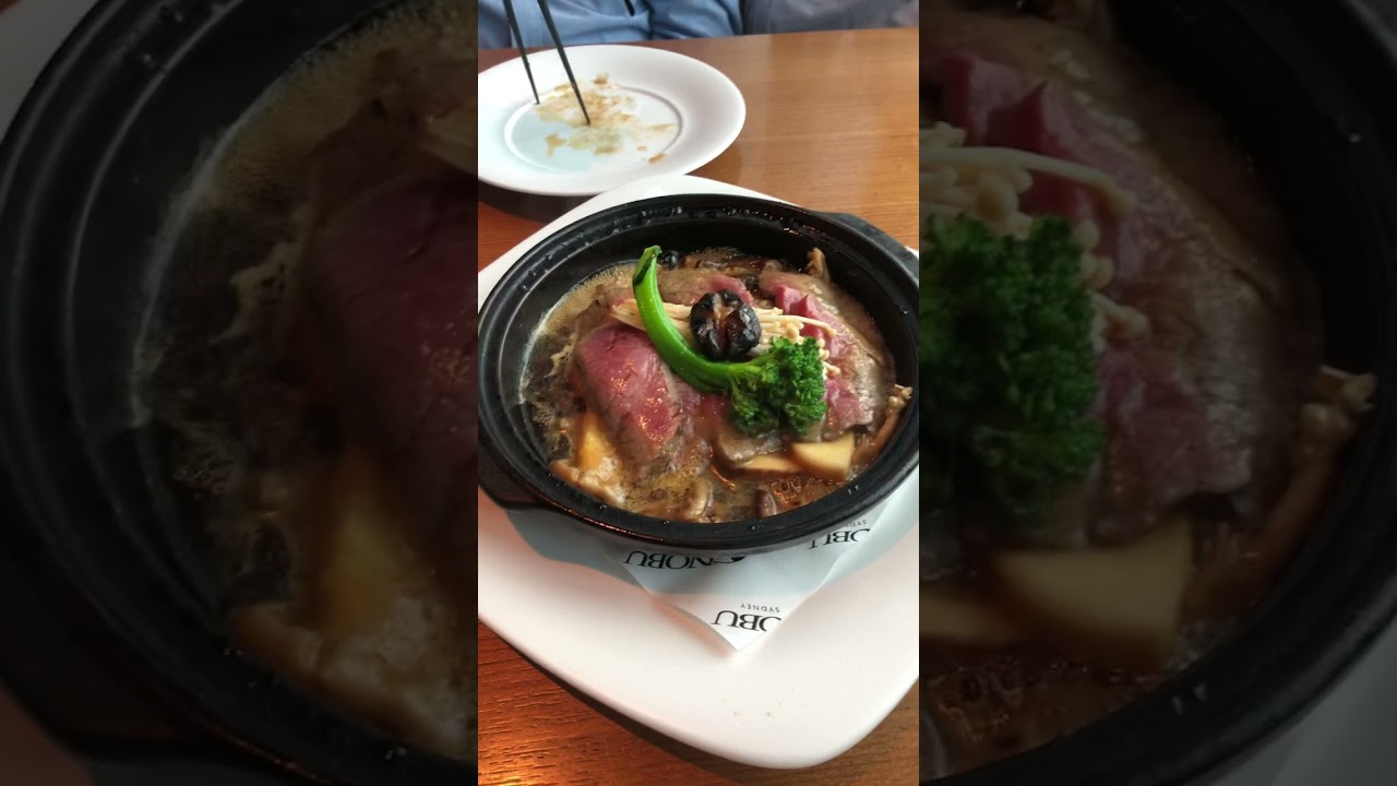 BEEF TOBAN-YAKI AT NOBU RESTAURANT#short - YouTube