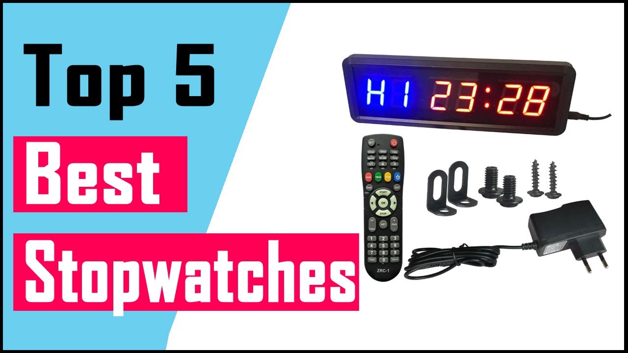 Top 5 Best Stopwatches Review In 2021 - YouTube