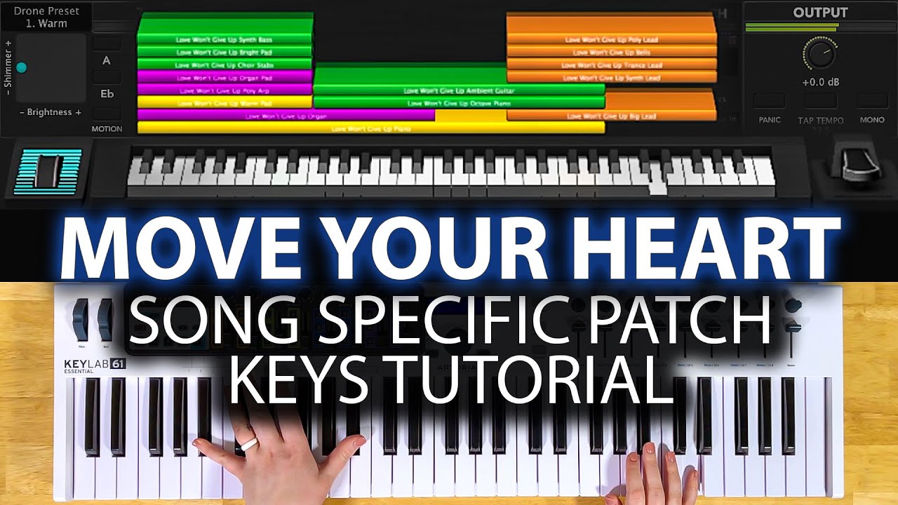 Move Your Heart MainStage patch keyboard tutorial- Maverick City Music ...