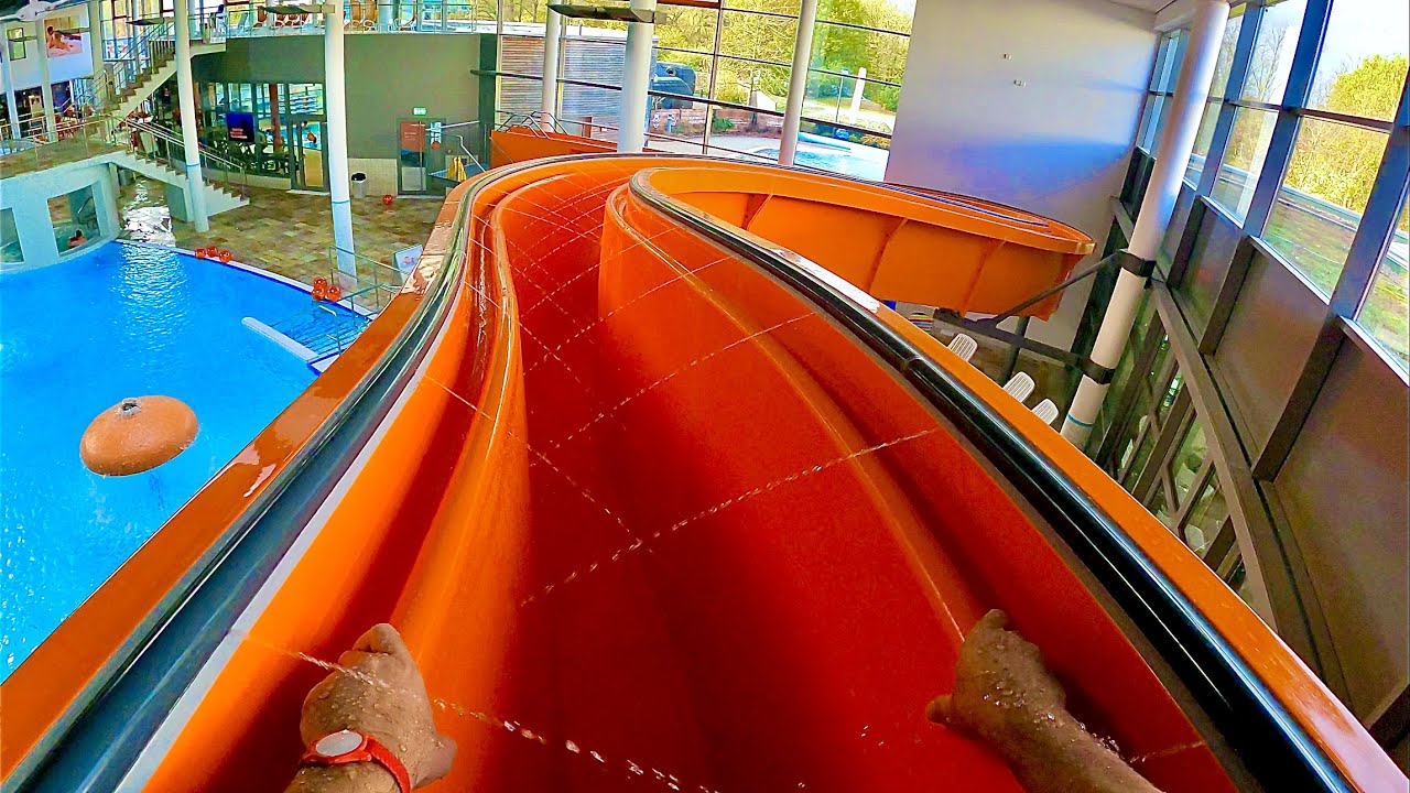Strange Stand Up Water Slide at Nettebad Osnabrück - YouTube