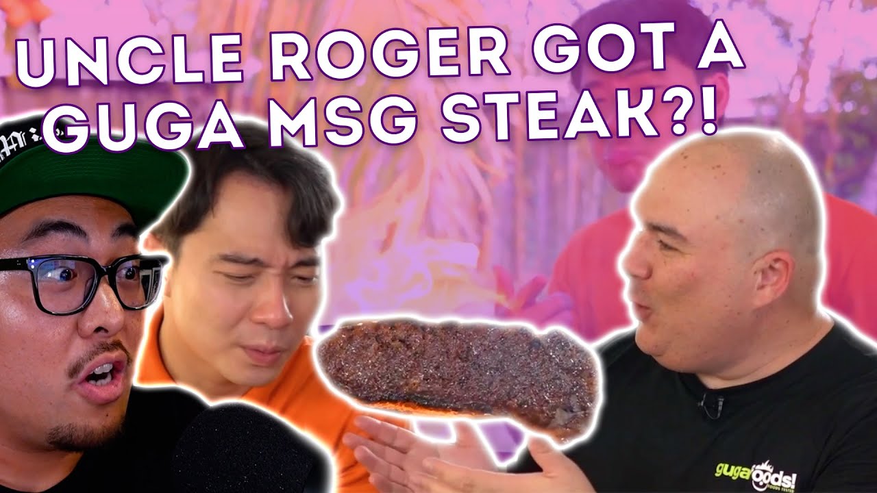 Uncle Roger tried Guga Foods UMAMI Steak! - Pro Chef Reacts - YouTube