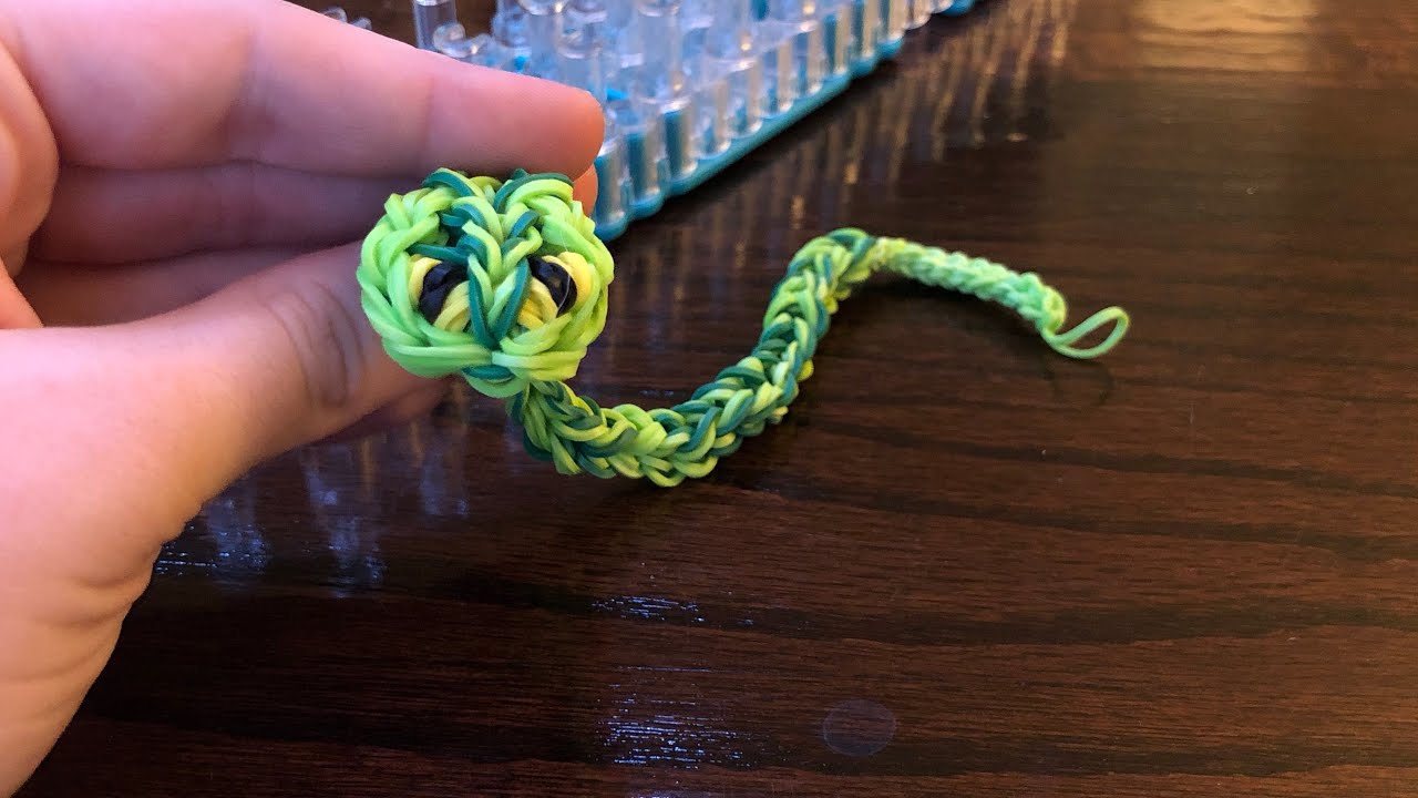 Rainbow Loom Snake Charm