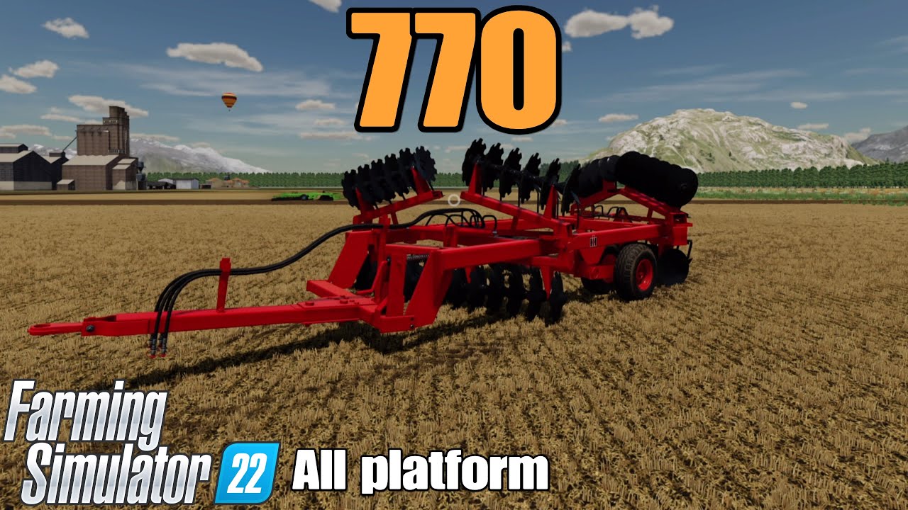 770 / FS22 mod for all platforms - YouTube