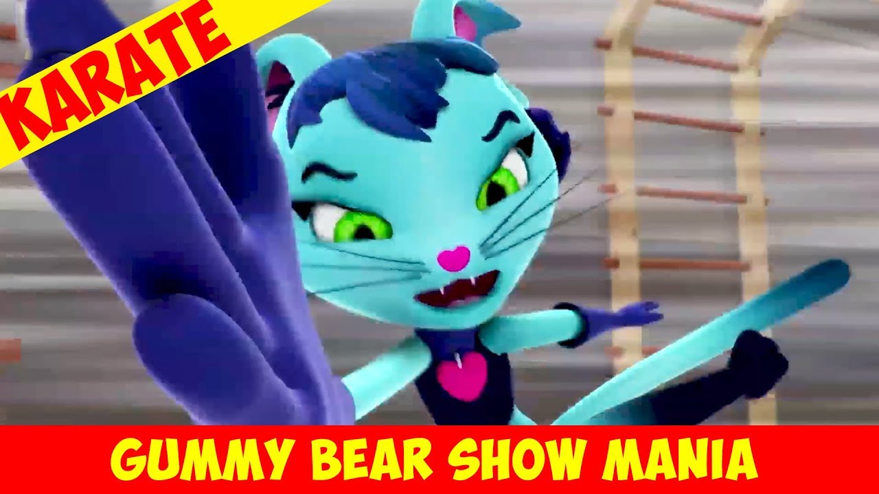 Kala Teaches Karate "Kitty Ka-Yah Karate Chop" - Gummy Bear Show MANIA ...