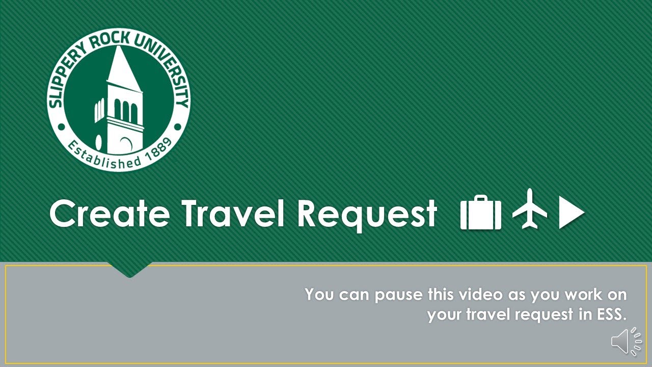 AP Travel Guide Create Travel Request - YouTube