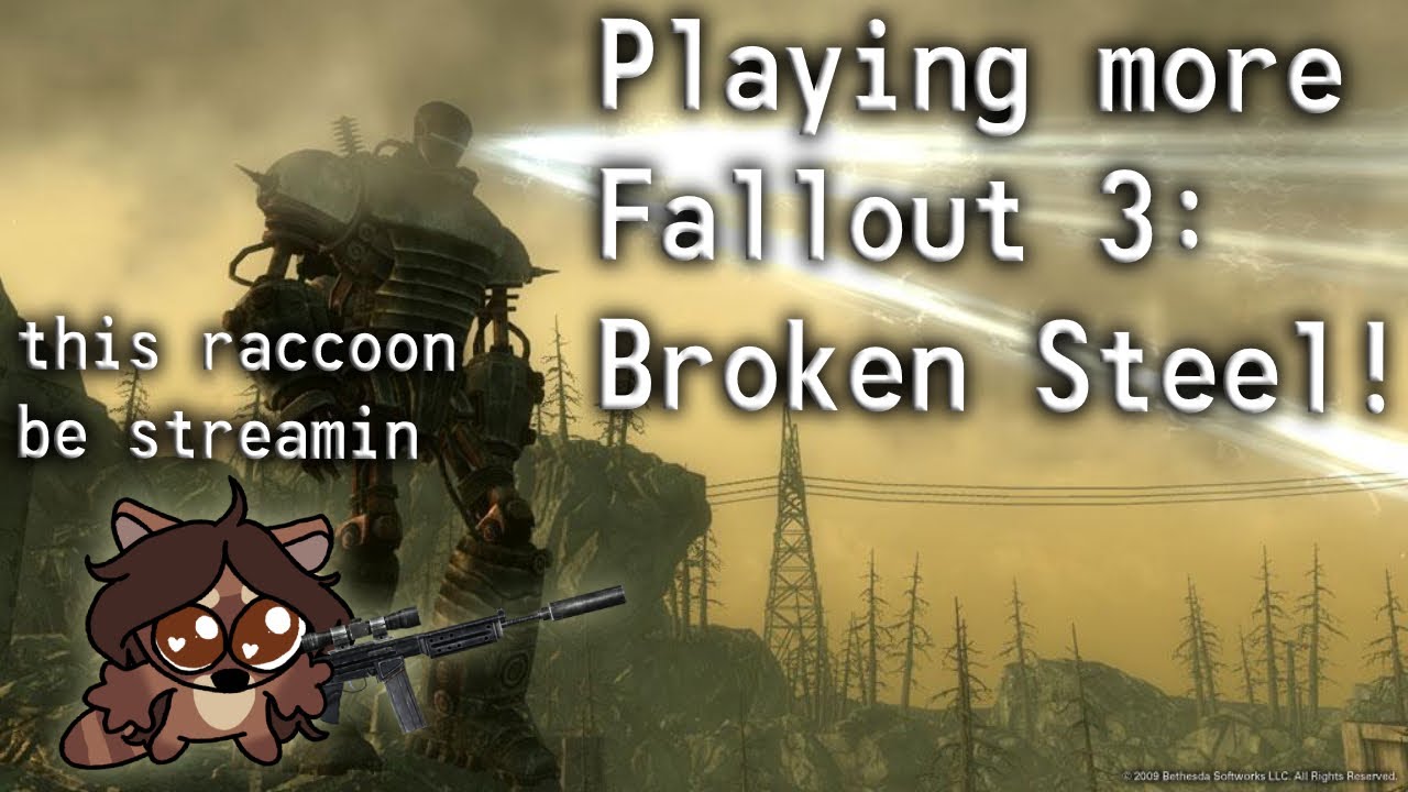 even more raccoon streamin | Fallout 3! 🦝 - YouTube