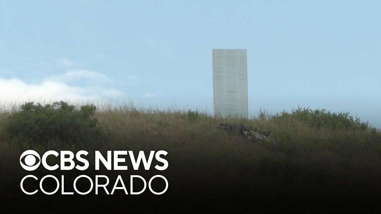 Check out the monolith that popped up in Northern Colorado - YouTube