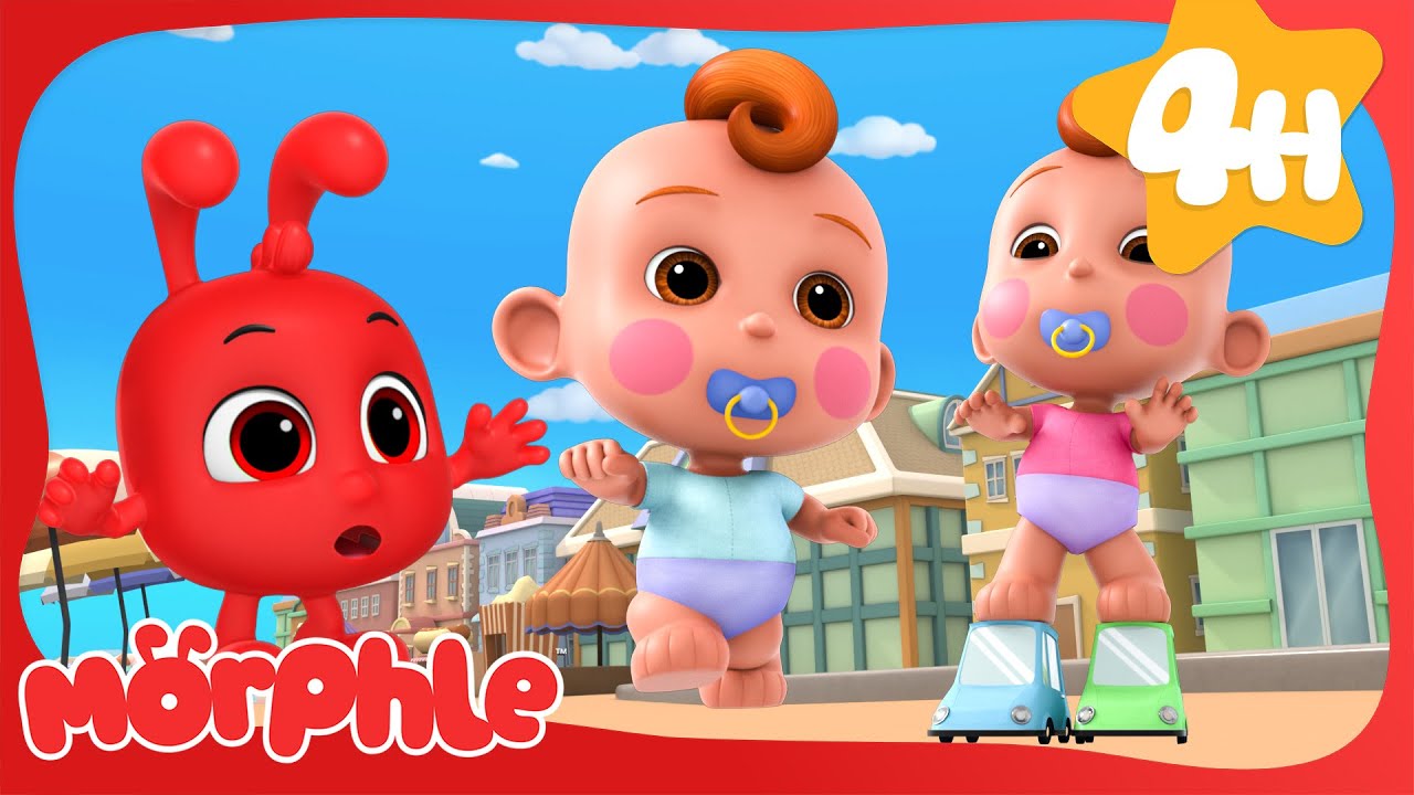 Rampaging Giant Babies | Morphle | Fun Cartoon Videos | Kids Animation ...