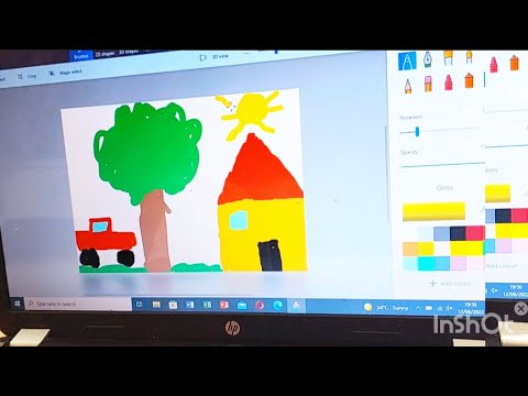 Drawing For Kids|| MS Paint Drawing For Kids|| #hadiwithmommy - YouTube