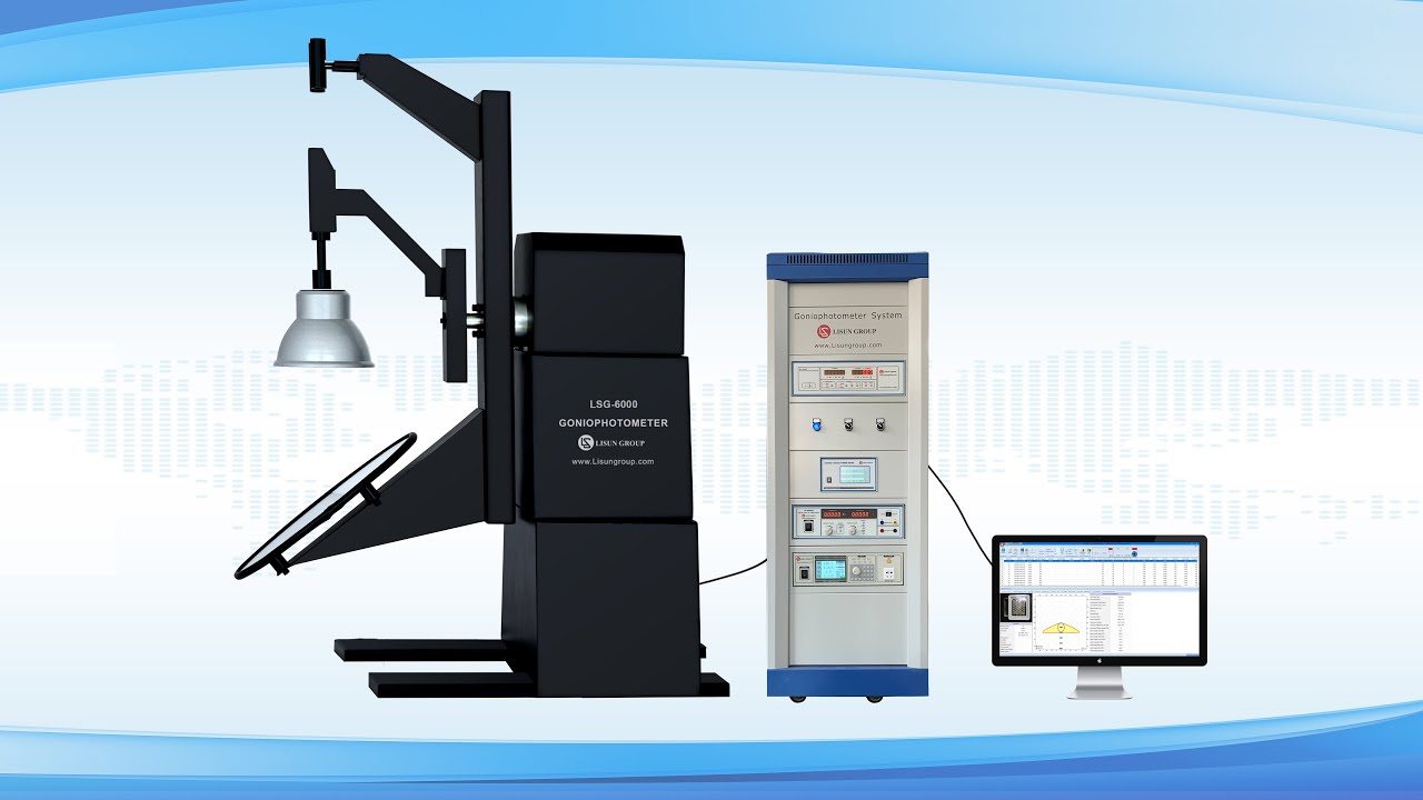 LM-79 Moving Detector Moving Mirror Goniophotometer - YouTube