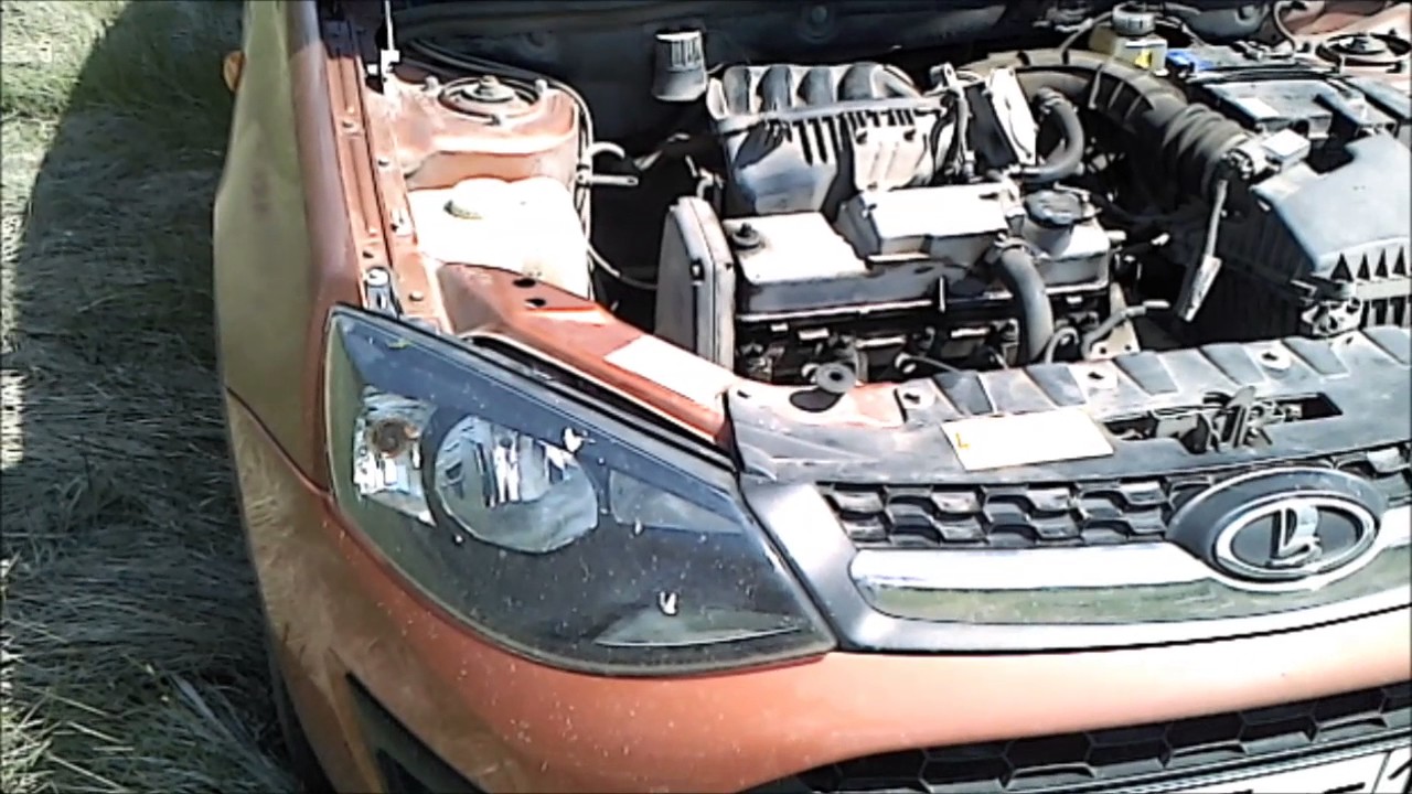 КАК ЗАМЕНИТЬ ЛАМПЫ В ФАРАХ НА КАЛИНЕ 2 - YouTube