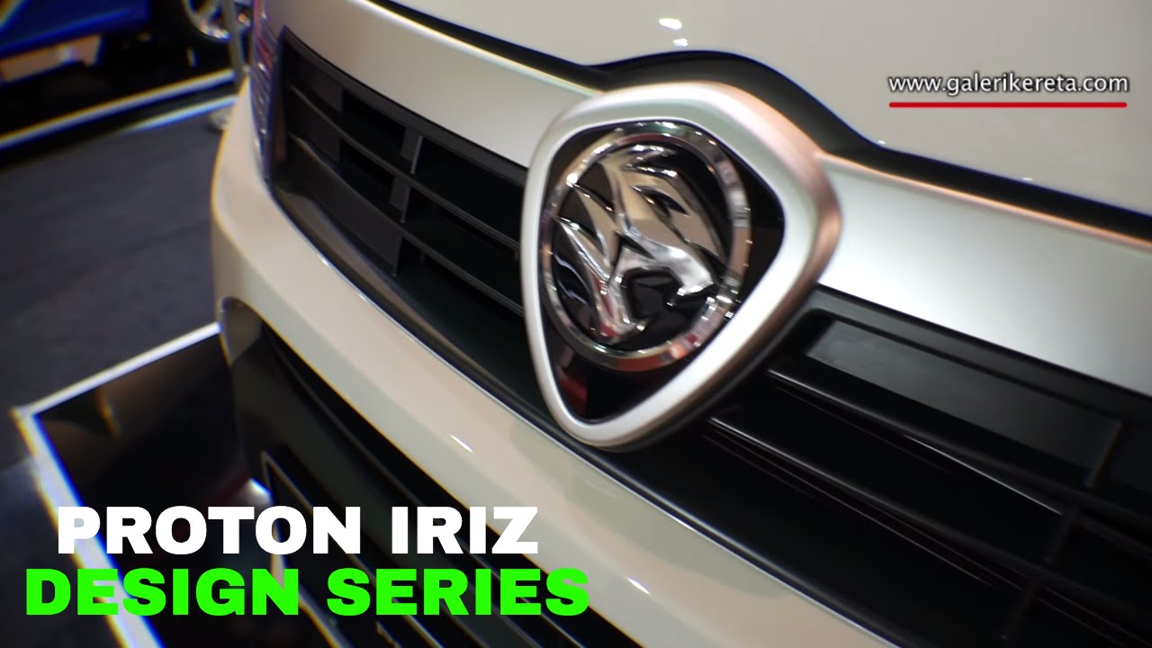 Proton Iriz Limited Edition - White Design Series | Malaysia Auto Show ...