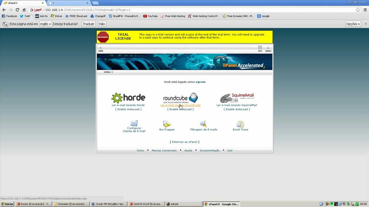 Instalação e configuração do cPanel no Linux CentOS - YouTube