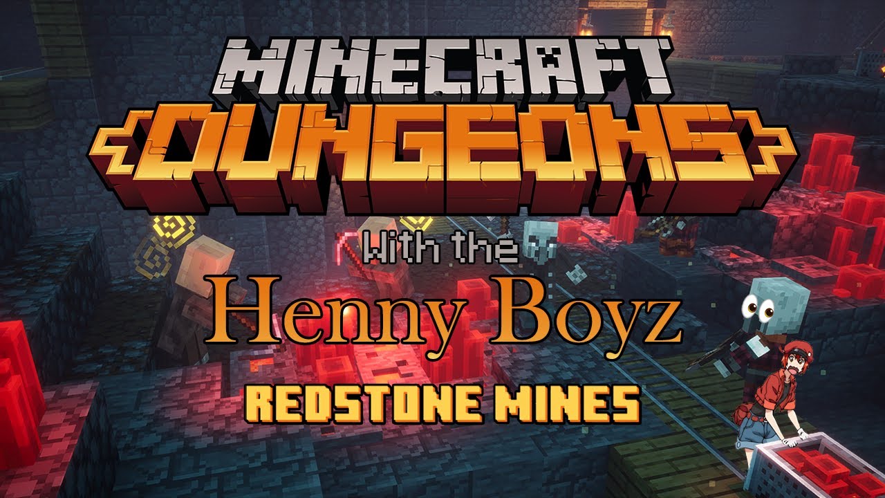 Let's Play Minecraft Dungeons w/ The Henny Boyz | Part 3: Redstone ...