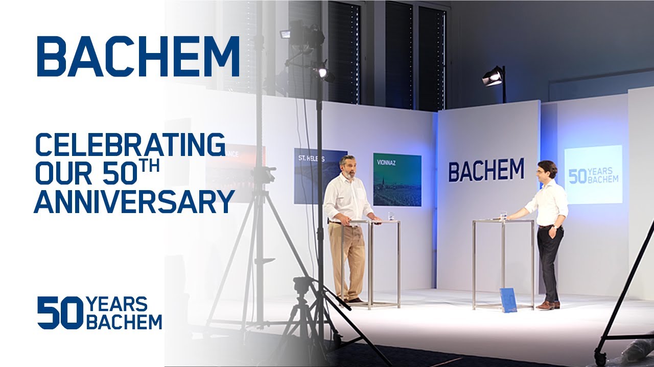 Celebrating Bachem's 50th anniversary 🎉 - YouTube