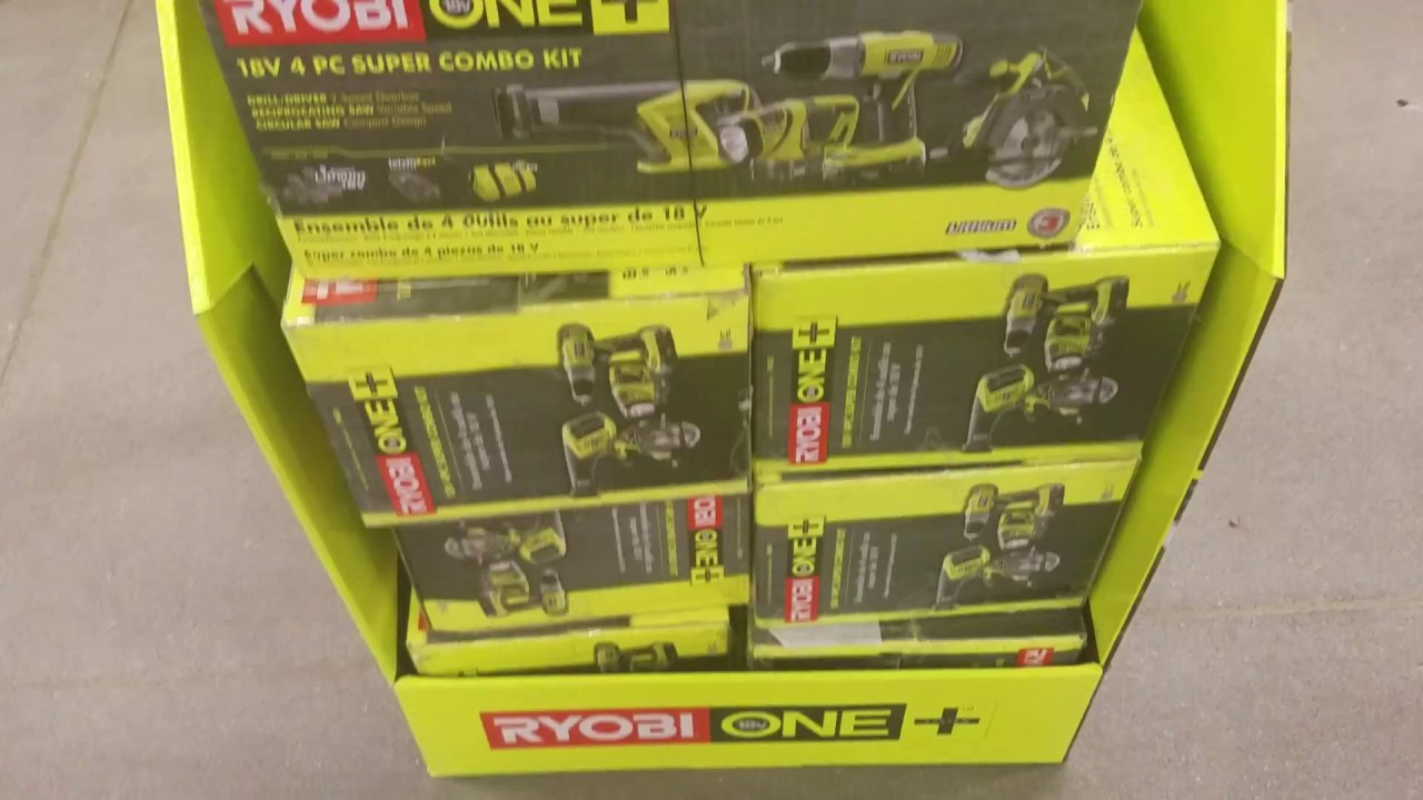 Ryobi Deal Day at Home Depot !!! - YouTube