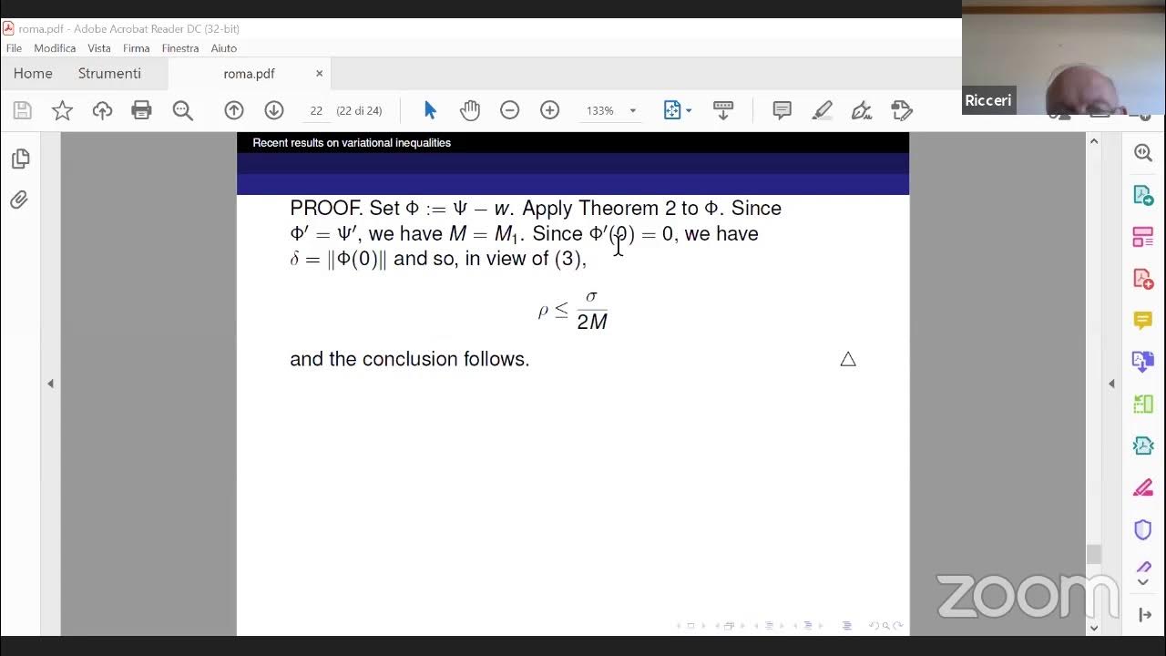 INdAM Workshop "Analysis and Numerics of Design, Control and Inverse Problems'' - YouTube