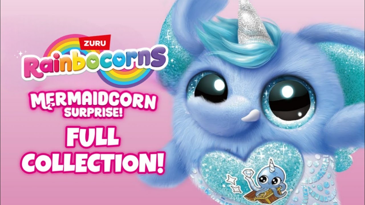 Rainbocorns Mermaidcorn Surprise 🧜‍♀️ Full Collection 🪸 Rainbocorn ...