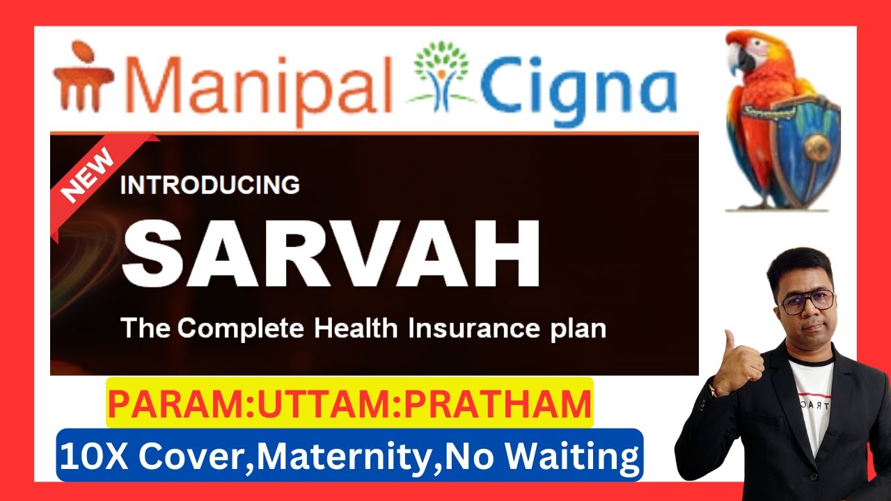 Manipal Cigna Sarvah Plan | Param | Uttam | Pratham | Manipal Cigna Health Insurance - YouTube