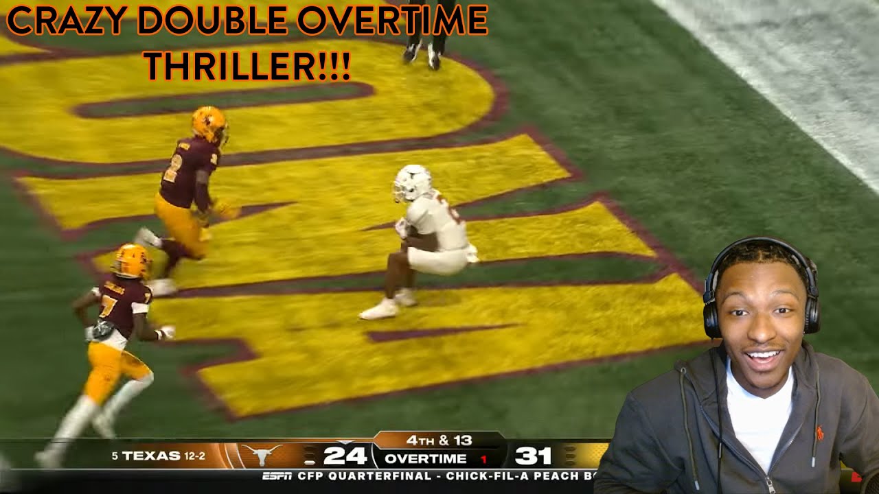 CFP Quarterfinal: Texas Longhorns vs. Arizona State Sun Devils | Full ...